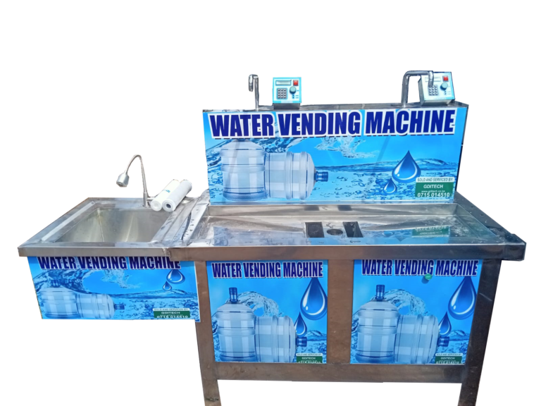 Table Type Water Refilling Station ATMs With Double Taps - GDITECH